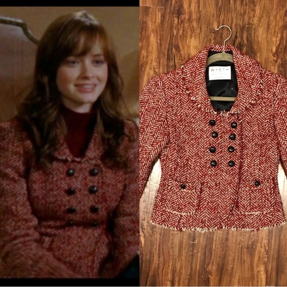 Wyeth by Todd Magill | Jackets & Coats | Aso Rory Gilmore Red Tweed ...